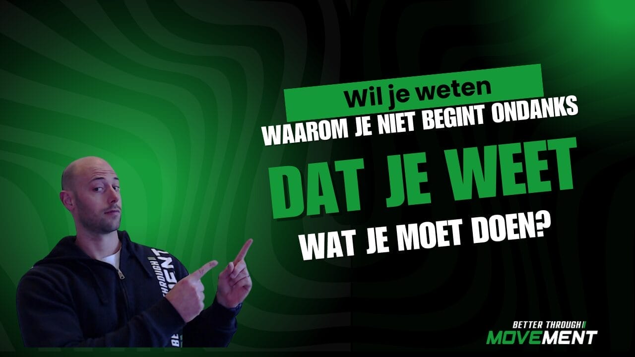 "Ik weet wat ik moet doen!"